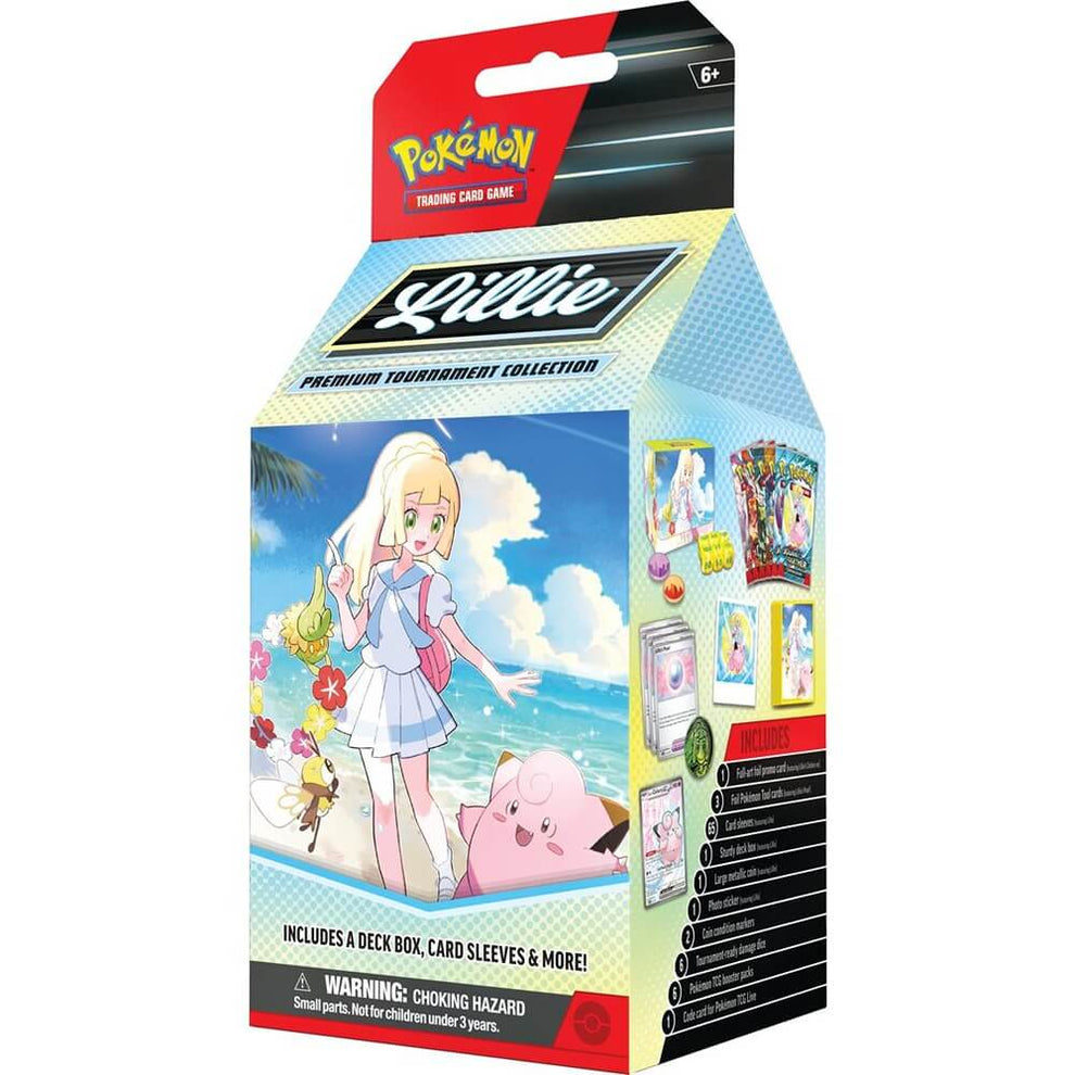 Pokemon TCG: Lillie Premium Tournament Collection (Pre-Order) – Booster ...