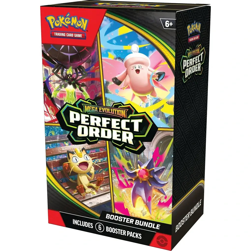 Pokemon TCG: Mega Evolution - Perfect Order Booster Bundle (Pre-Order ...