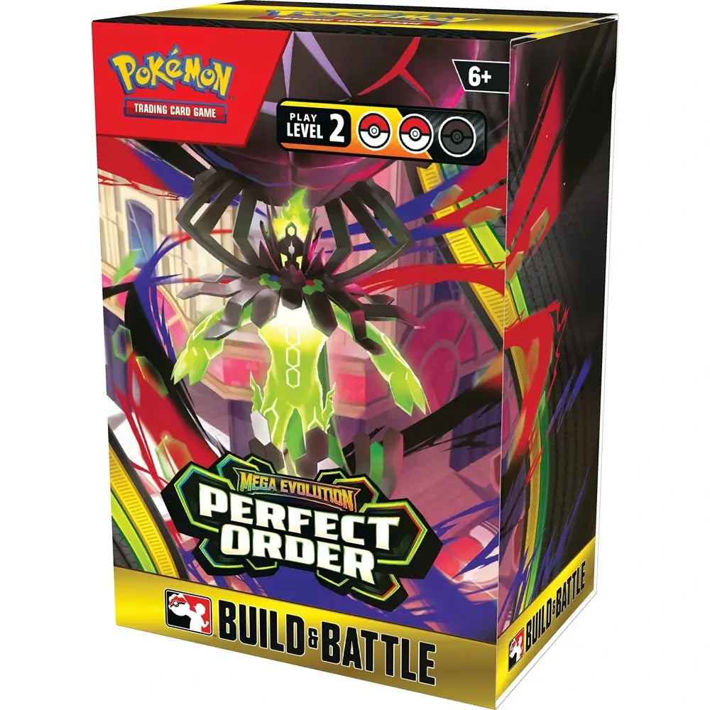Pokemon TCG: Mega Evolution - Perfect Order Build & Battle Box ...