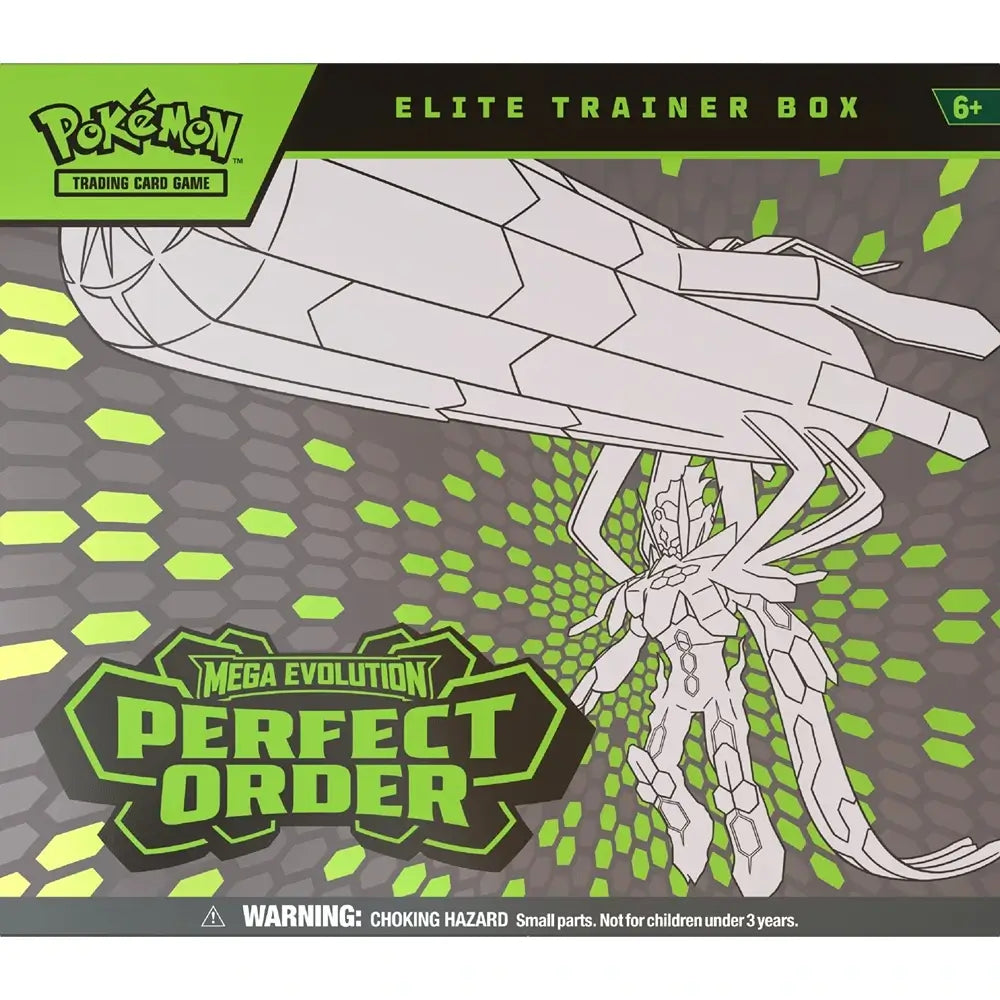 Pokemon TCG: Mega Evolution - Perfect Order Elite Trainer Box (ETB) (P ...